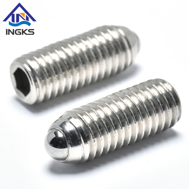 M3-M24 A2 A4 Stainless Steel Spring Loaded Pin Screw Hex Socket Ball ...